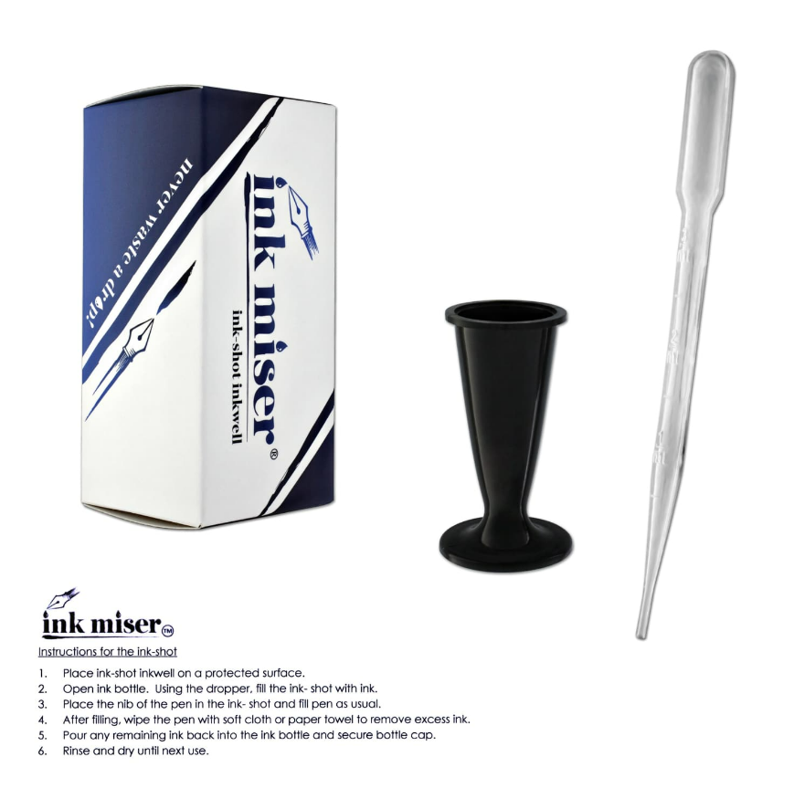 Ink Miser Ink-Shot Fountain Pen Inkwell – The Paper Mind