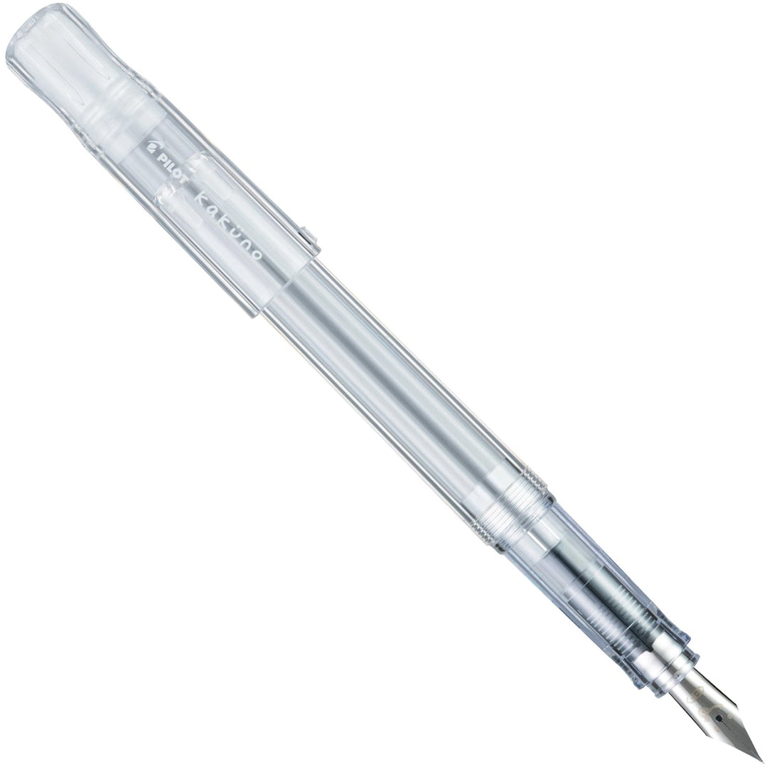 Pilot Kakuno Fountain Pen - Clear - Fine Nib - Made in Japan – The ...