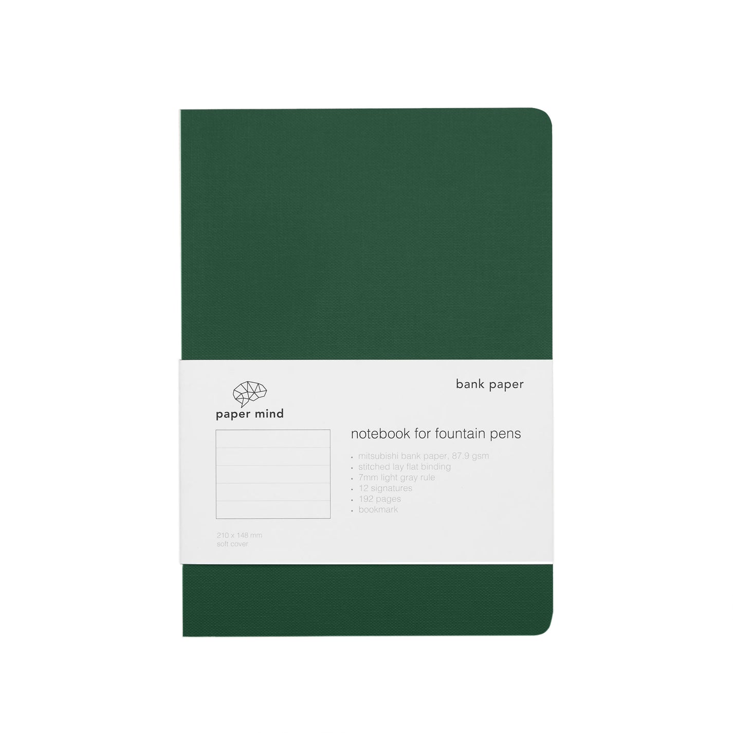 Mitsubishi Bank Paper Notebook | Notebook for Fountain Pens – The Paper ...