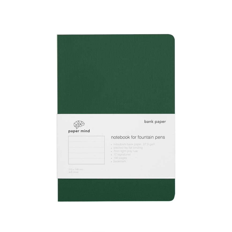Mitsubishi Bank Paper Notebook | Notebook for Fountain Pens – The Paper ...
