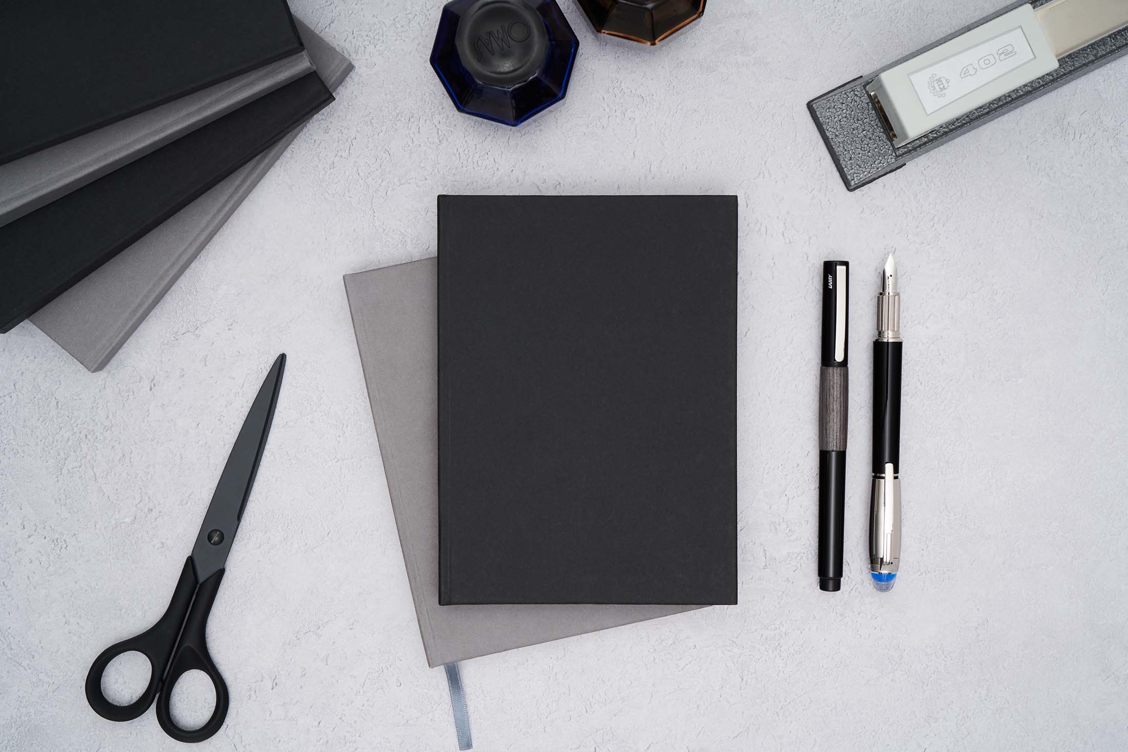 Blocker Paper Hardcover Notebook Fountain Pen Friendly Notebook – The ...