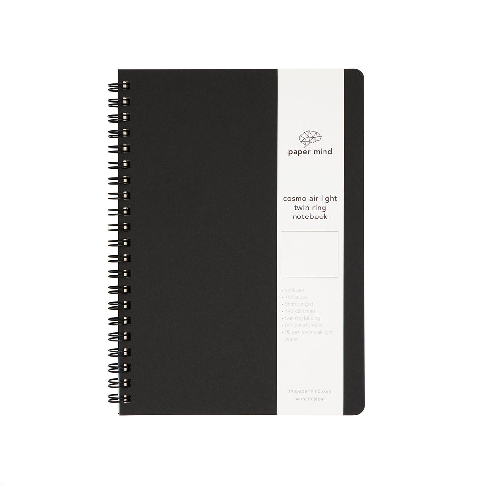 Cosmo Air Light Twin Ring Spiral Fountain Pen Friendly Notebook – The ...